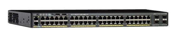 740W Cisco 48 Port POE Switch 2960X-48FPS-L 4 X 1G LAN Base RJ-45 Industrial