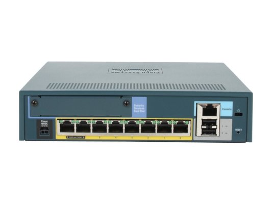 1RU Cisco Network Security Firewall 8 X RJ-45 Throughput < 250Mbps 4.00 Lbs