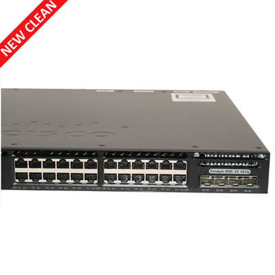 Cisco Catalyst 3650 24 Port Data 4x1G Uplink IP Base WS-C3650-24TS-S