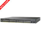 Layer 2 Cisco 10Gb Ethernet Switch Catalyst 2960 WS-C2960XR-48TD-I 48 Port
