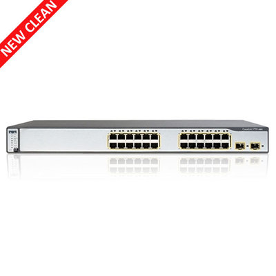 Flow Control Cisco Gigabit Network Switch WS-C3750G-24TS-S1U Catalyst 3750G 24 Port