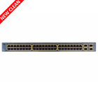 Layer 3 Cisco 48 Port 10 Gigabit Switch Catalyst 3750 Series WS-C3750G-48PS-E