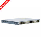 Stackable POE Port Cisco Gigabit Switch Layer 3 WS-C3750G-48TS-S NIB Condition