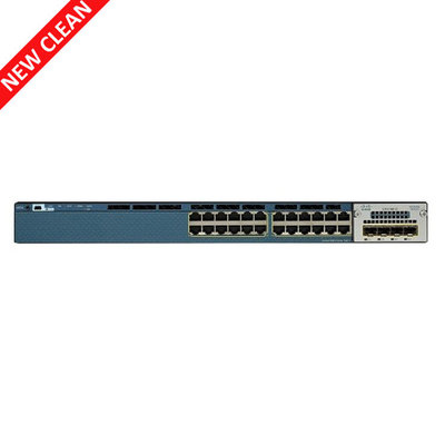 POE Ethernet Gigabit Cisco 24 Port Fiber Optic Switch WS-C3560X-24P-L Catalyst 3560-X