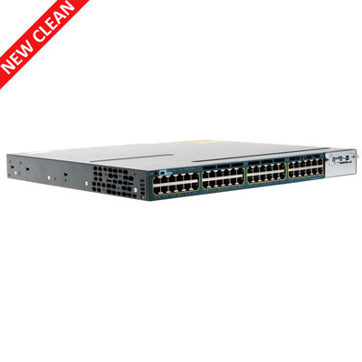 48 Port Cisco Poe Network Switch , Cisco Gigabit Switch WS-C3560X-48PF-S Catalyst 3560X