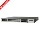 Multilayer 48 Port Cisco Fiber Optic Network Switch 3750X WS-C3750X-48T-L