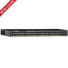 Durable Cisco 48 Port Poe Managed Switch , Layer 3 Network Switch WS-C2960X-48TD-L