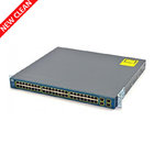 Durable Cisco 48 Port POE Switch Catalyst 3650 WS-C3560G-48PS-S 1 Year Warranty