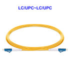 OS2 OFNP Ceramic Ferrule Fiber Optic Network Cable LC/UPC~LC/UPC