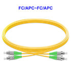 FC/APC-FC/APC Duplex OS2 Fiber Optic Cable LSZH FC Connector