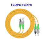 FC/APC-FC/APC Duplex OS2 Fiber Optic Cable LSZH FC Connector