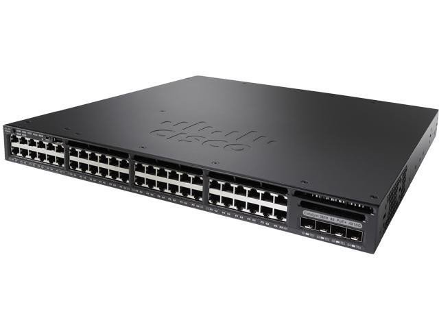 Cisco Catalyst 3650 48 Port Full PoE 4x1G Uplink LAN Base WS-C3650-48FS-L