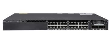 Managed Cisco Catalyst 3650 Switch WS-C3650-48TS-S  110 V AC 4x1G Uplink IP Base