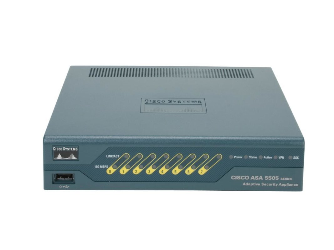 1RU Cisco Network Security Firewall 8 X RJ-45 Throughput < 250Mbps 4.00 Lbs