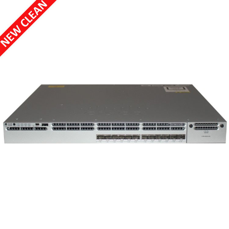 12 Port Gigabit Switch CISCO Catalyst 3850 WS-C3850-12XS-S Smart Network Type