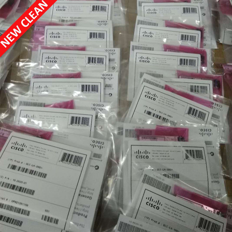 1550nm Wavelength Cisco Optical Modules SFP-10G-ZR 10G Clean Serials 1 Year Warranty