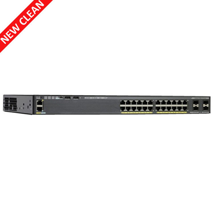 NEW CISCO Network Switch WS-C2960X-24PD-L Catalyst 2960-X GigE PoE Switch