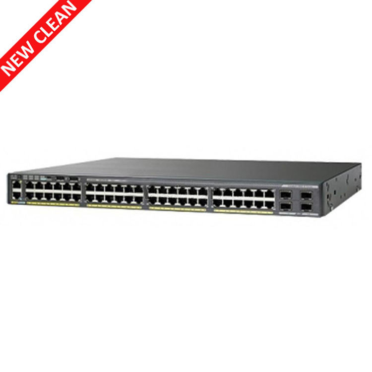 Catalyst Network Cisco 48 Port POE Switch Layer 3 WS-C2960XR-48FPS-I NIB Condition