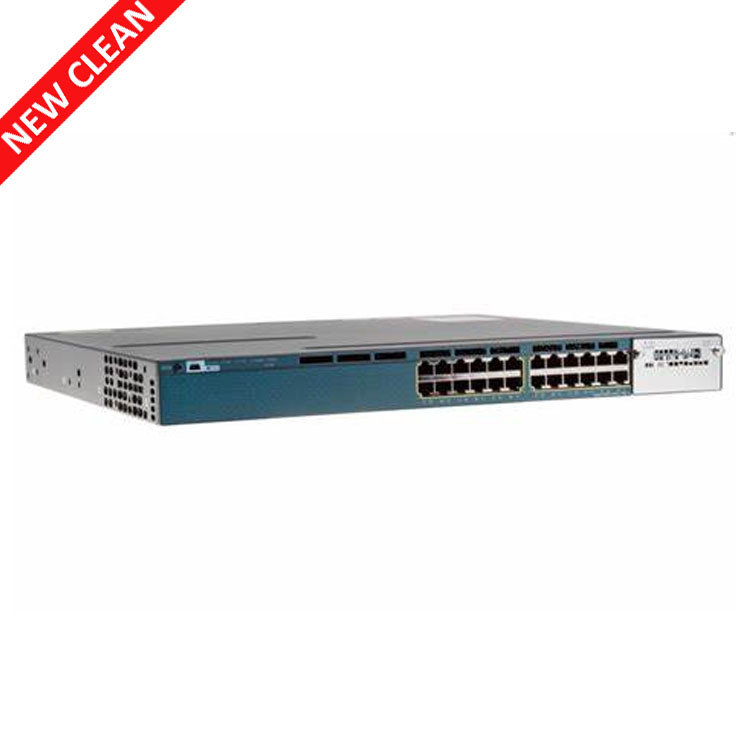 WS-C3560X-24P-S Cisco Gigabit Network Switch Catalyst 3560X 24 Port Fiber Managed