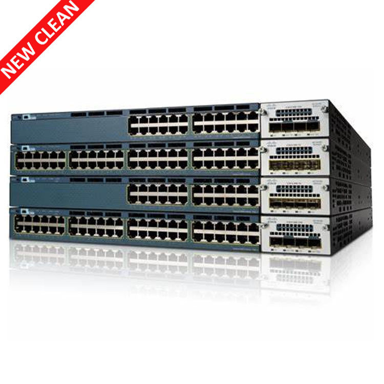 24 Port Cisco Gigabit Switch Layer 3 WS-C3560X-24T-E Catalyst 3560 Series