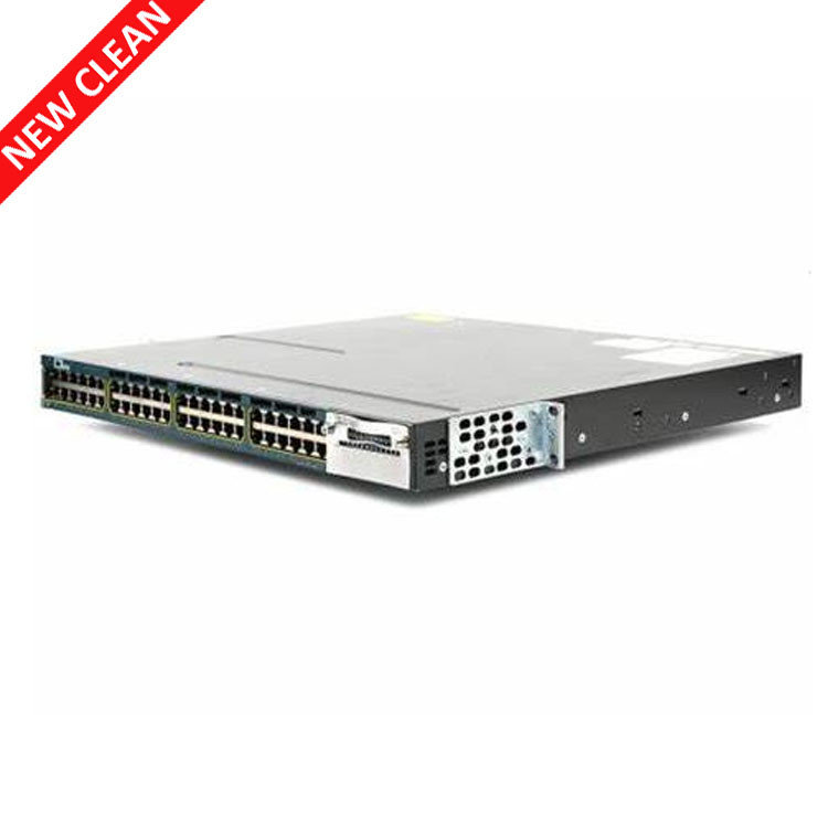 SWS-C3560X-48T-L Cisco Gigabit Network Switch LAN Base RJ45 Network Managed