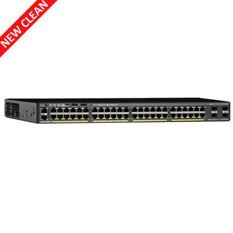 Stackable 48 Ports Managed Poe Network Switch LAN Base WS-C2960X-48FPD-L