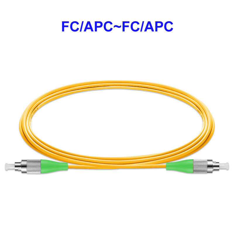 Single Mode Fiber Cable FC/APC~FC/APC Single Mode Single Core OS2 LSZH Customize